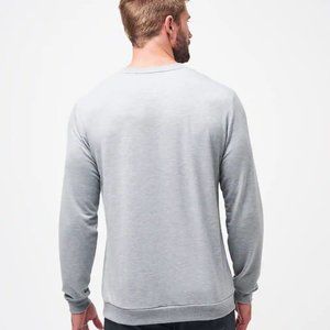 Travis Mathew | Sweaters | Nwt Travis Mathew Amenities Crew Light Grey ...
